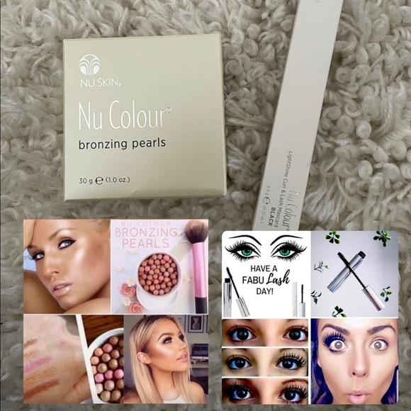 Nuskin | Makeup | Nu Colour Bronzing Pearls Curl And Lash Mascara Black ...